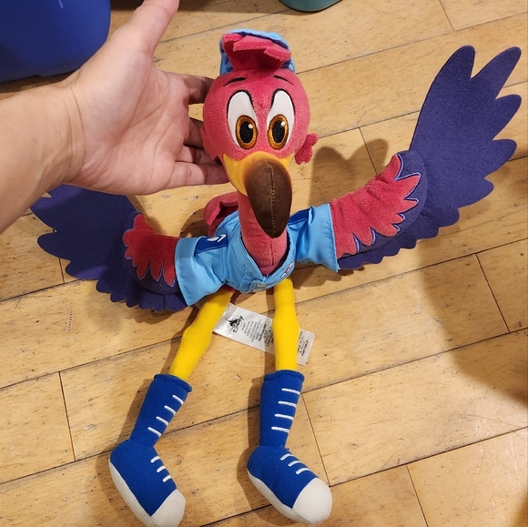 Toys | Disney Flamingo Cartoon Character Plush Freddy Tots | Poshmark
